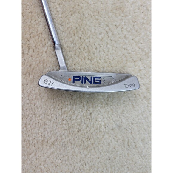 Ping | Other | Ping G2i Zing Putter Rh 34 Orange Dot Grip Royal Blue ...